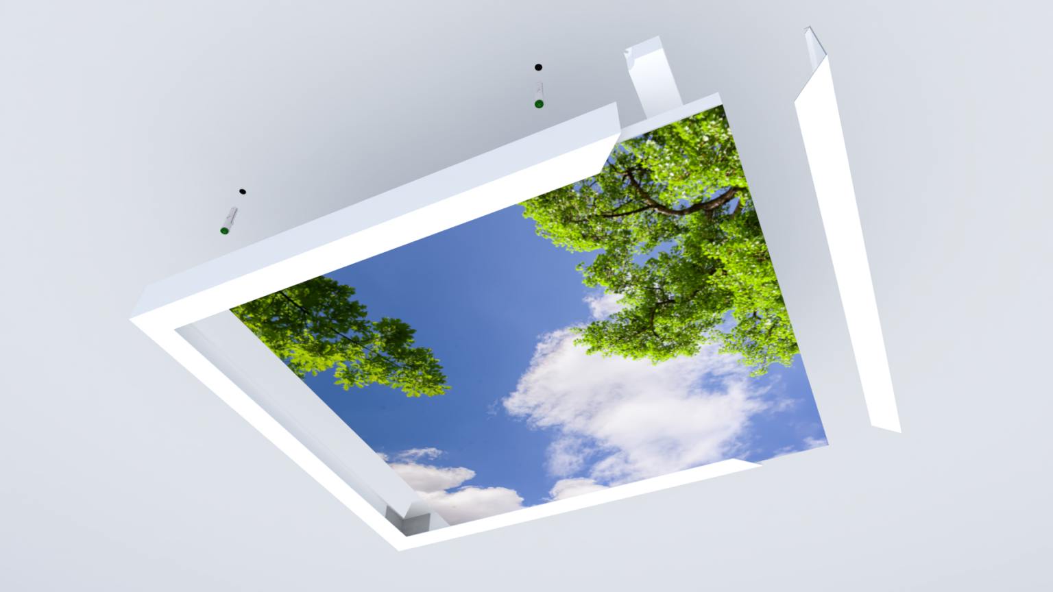 LumiSky LED Deckenpanel | Wolkendecke LED-Licht