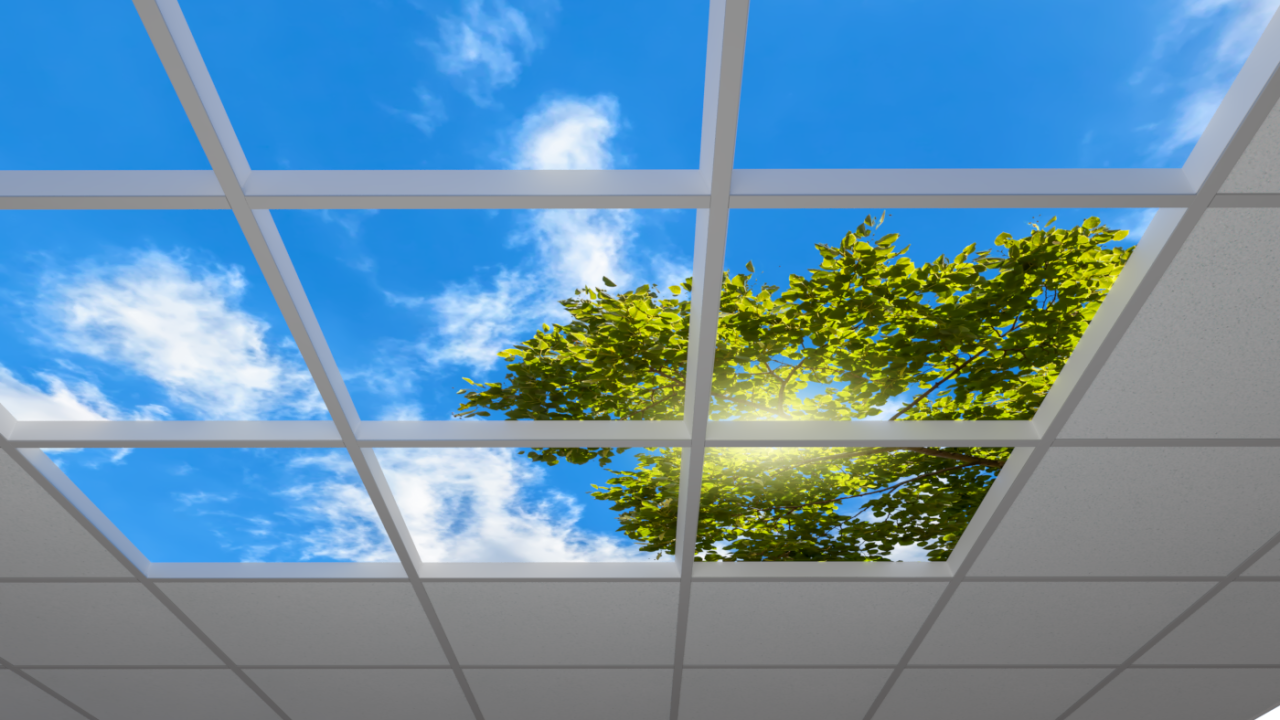 LumiSky LED Deckenpanel | Wolkendecke LED-Licht